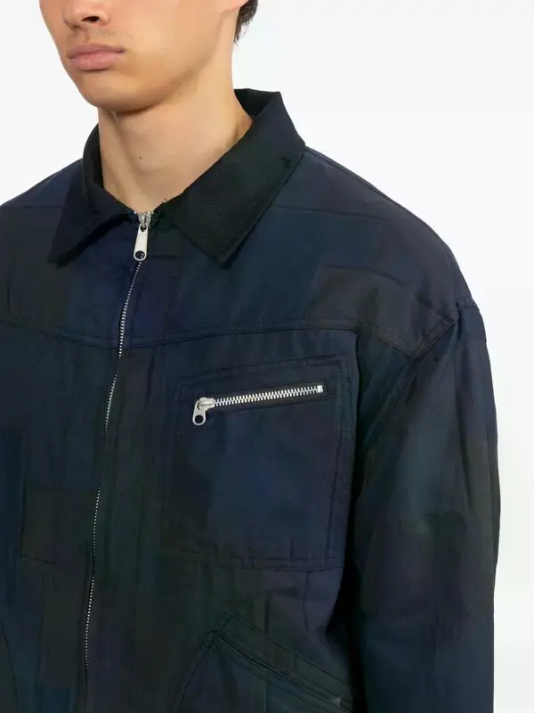 Comme Des Garçons Multi-pocket Patchwork Overshirt