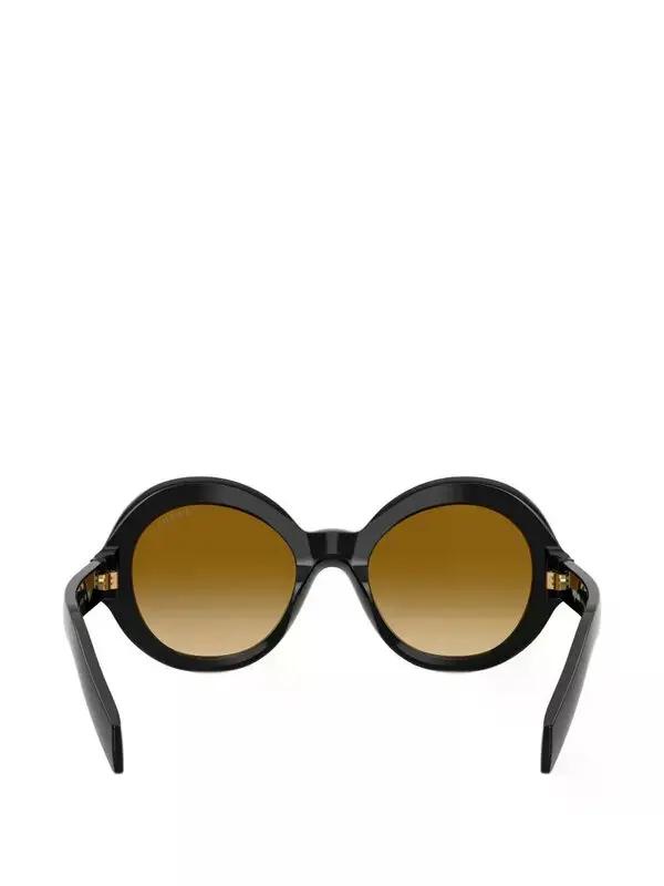 Prada Round-frame Sunglasses - Black