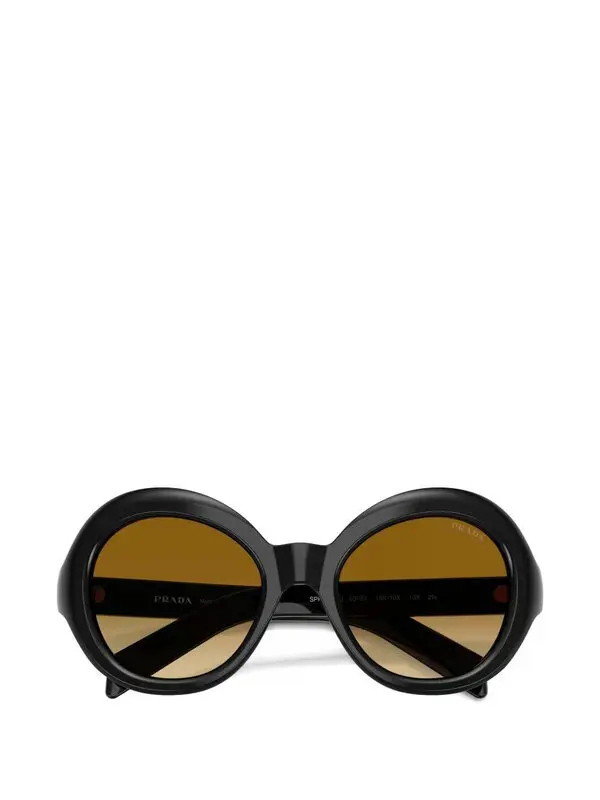 Prada Round-frame Sunglasses - Black