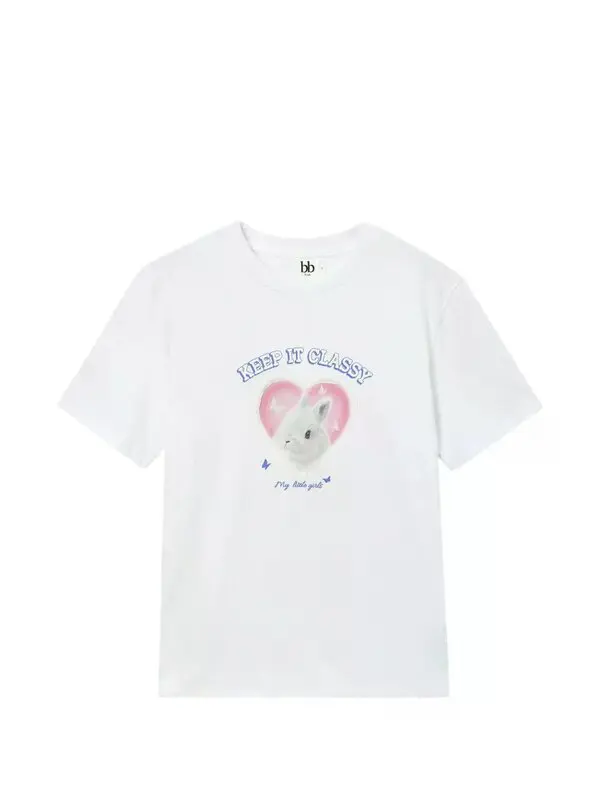 B+AB Graphic Print T-shirt