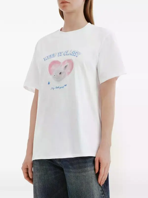 B+AB Graphic Print T-shirt