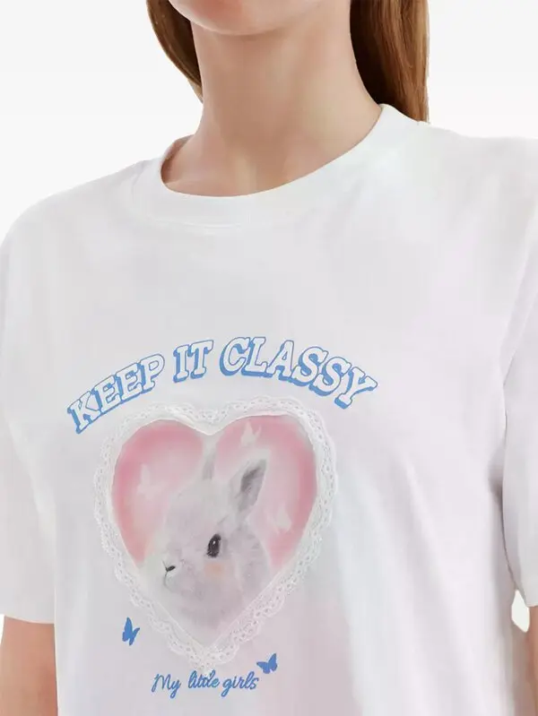 B+AB Graphic Print T-shirt