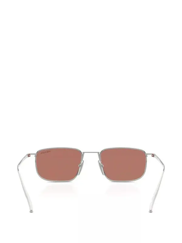 Prada Square Frame Sunglasses - Silver