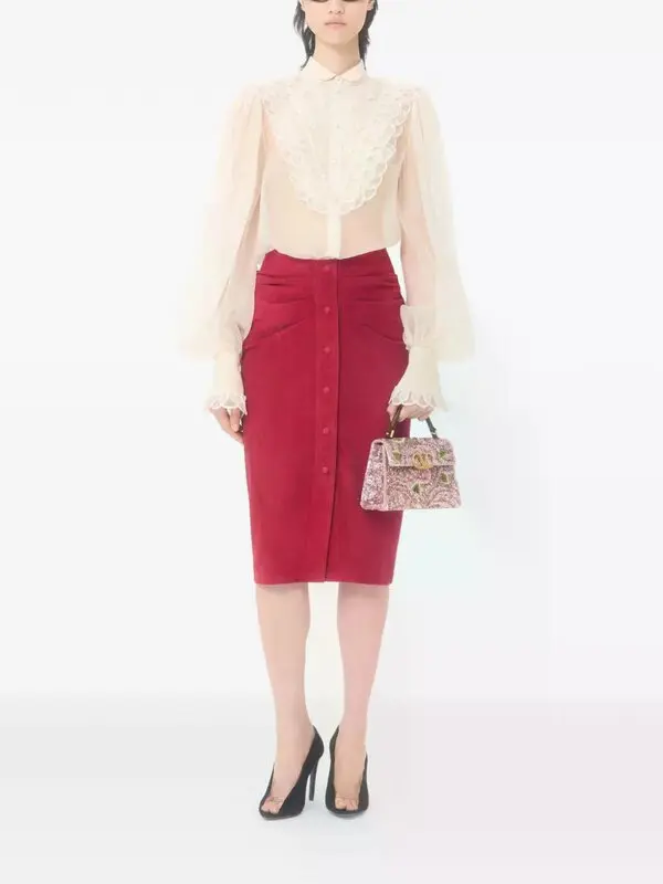Valentino Garavani V Sling Embroidered Handbag - Pink