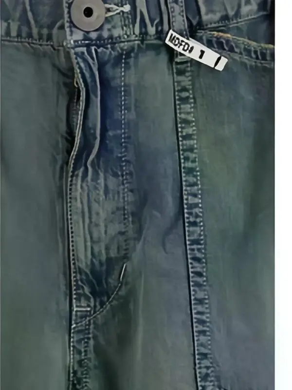Mihara Yasuhiro Belt Back Denim Trousers