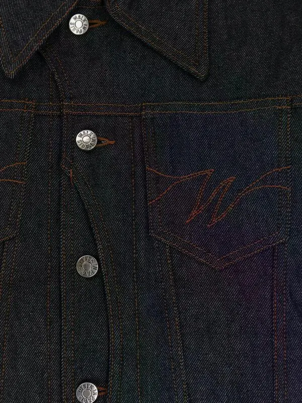 WALK IN PARIS Embroidered Denim Jacket