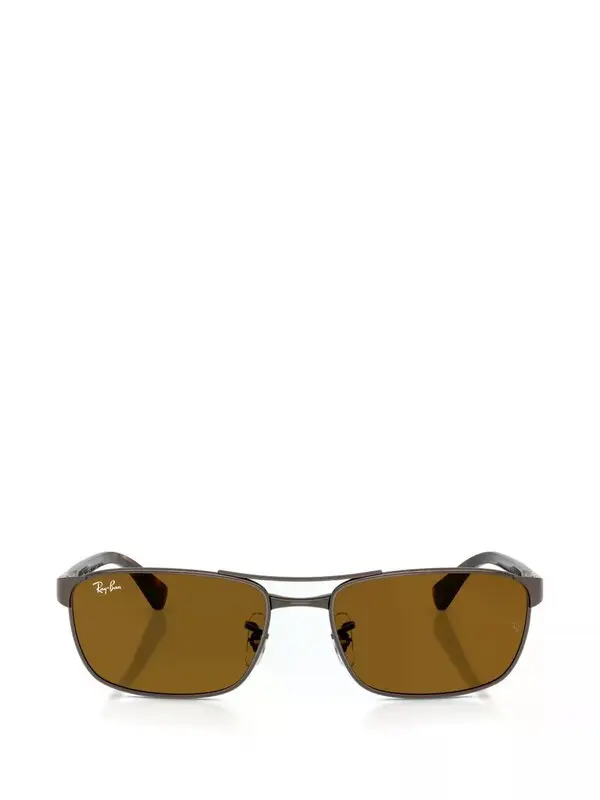 Ray-ban Rectangle-frame Sunglasses - Brown