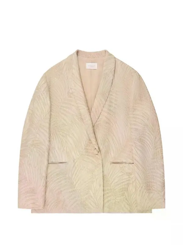 Montedoro Jacquard Wide Jacket