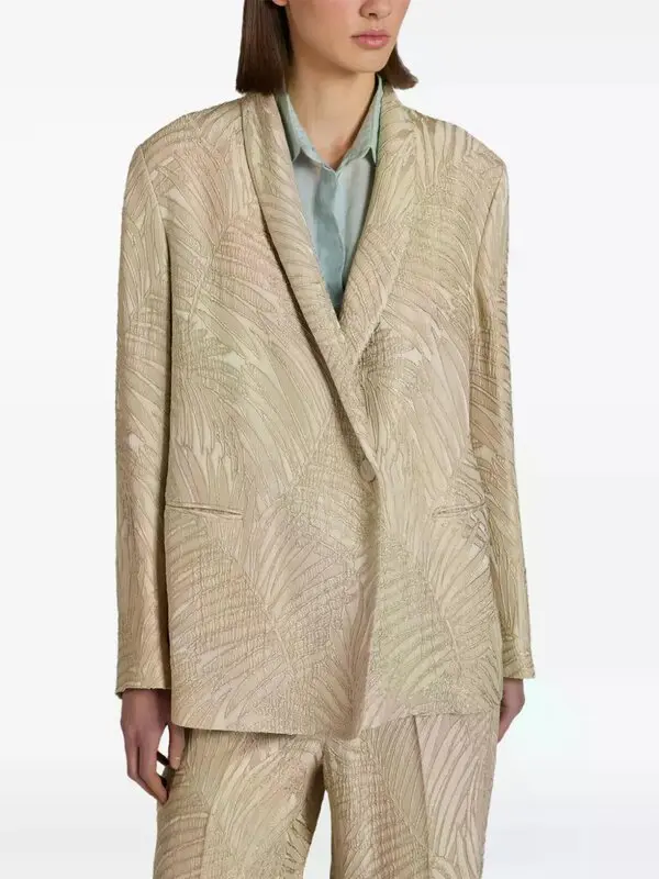 Montedoro Jacquard Wide Jacket