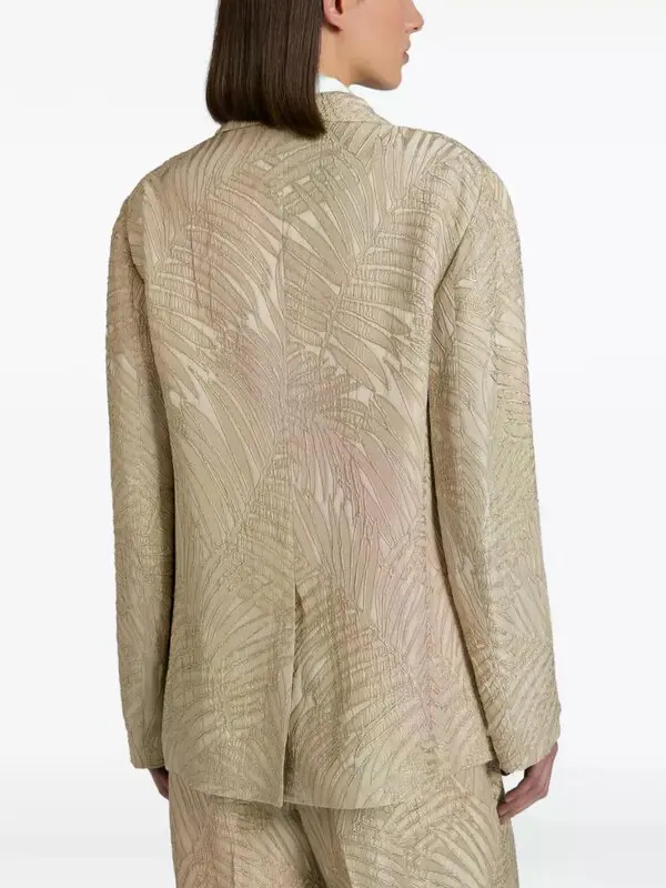 Montedoro Jacquard Wide Jacket