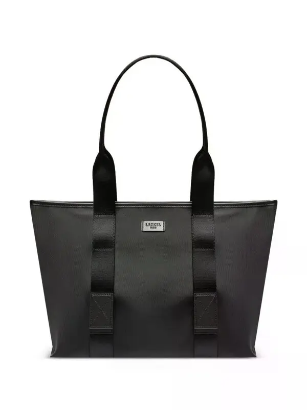 LANCEL Medium Mistral Rollable Zip Tote Bag - Black