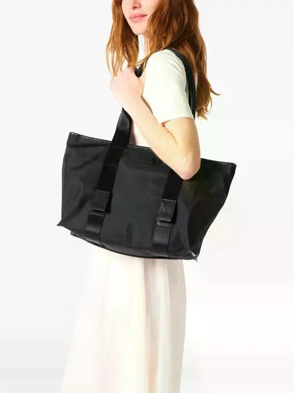 LANCEL Medium Mistral Rollable Zip Tote Bag - Black