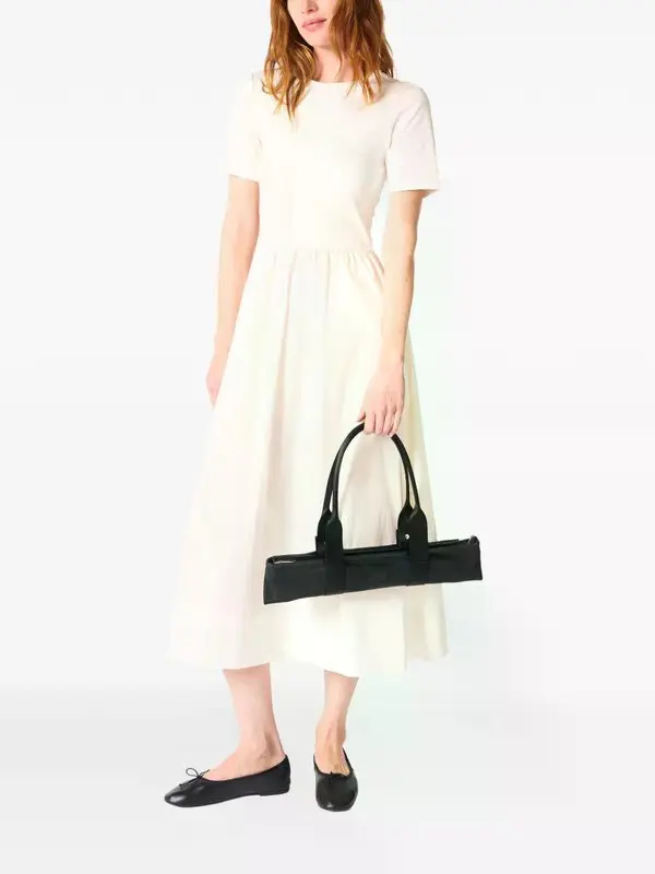 LANCEL Medium Mistral Rollable Zip Tote Bag - Black