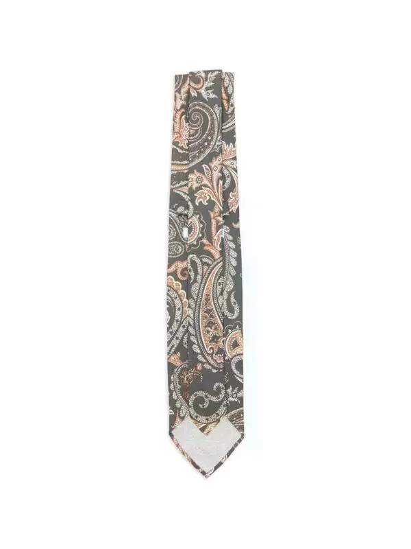 LARDINI Paisley Neck Tie