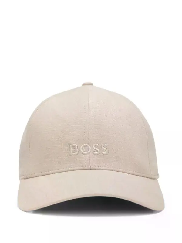 BOSS Embroidered Cap - Neutrals