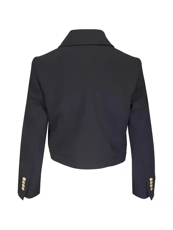 NILI LOTAN Edna Button Cropped Jacket