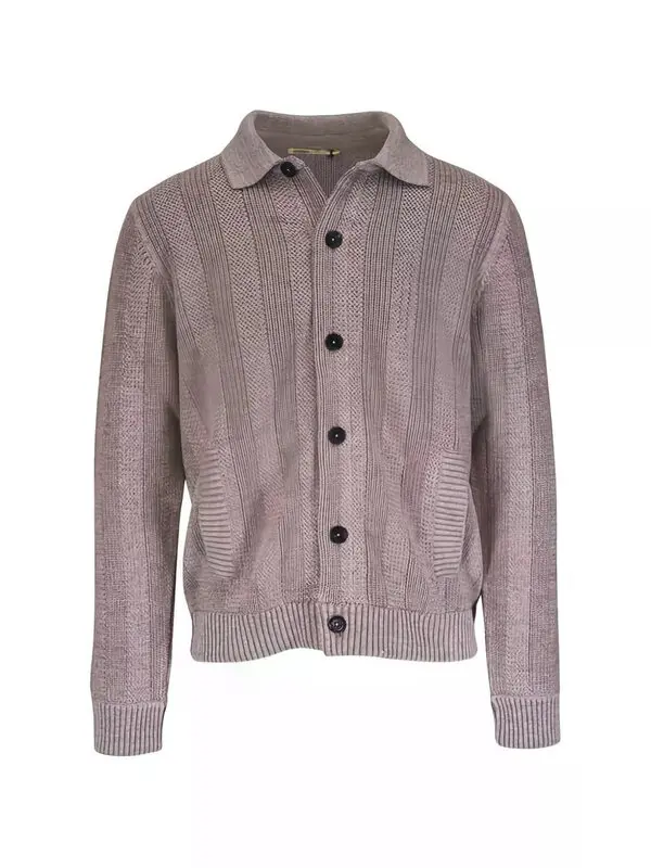 MAURIZIO BALDASSARI Buttoned Textured Cardigan