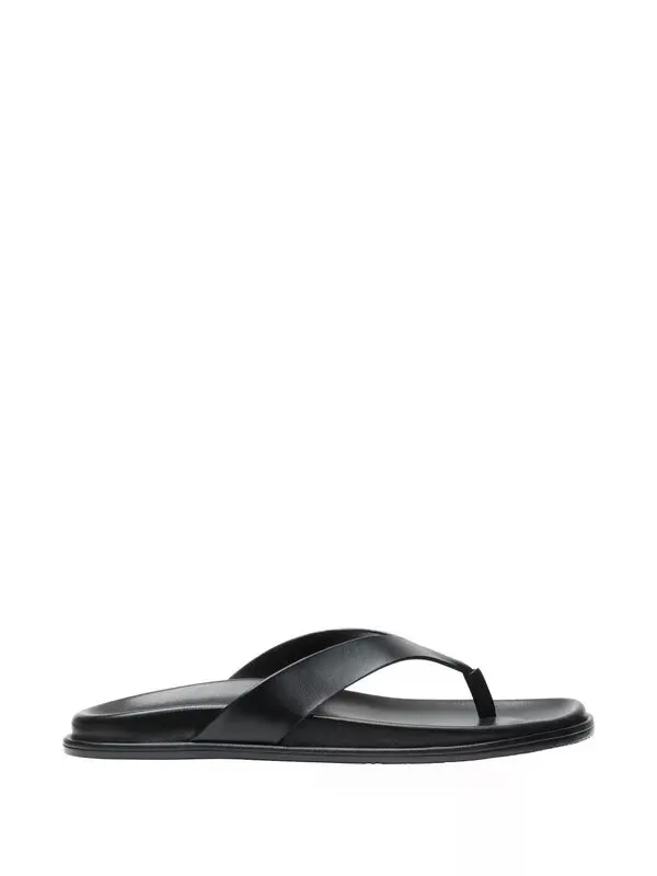 STUART WEITZMAN Thong Sandals - Black