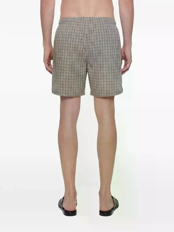 HED MAYNER Check-pattern Shorts