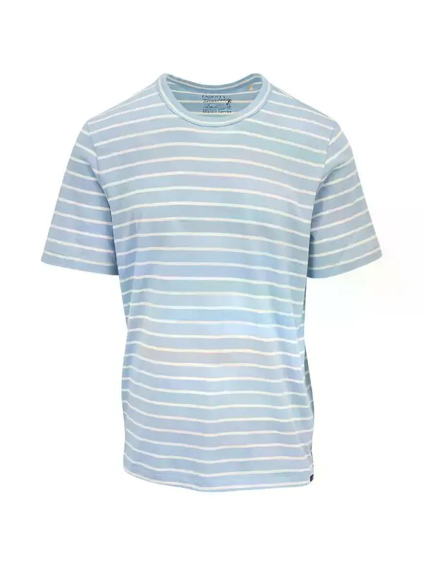 Faherty Brand Striped Knit T-shirt