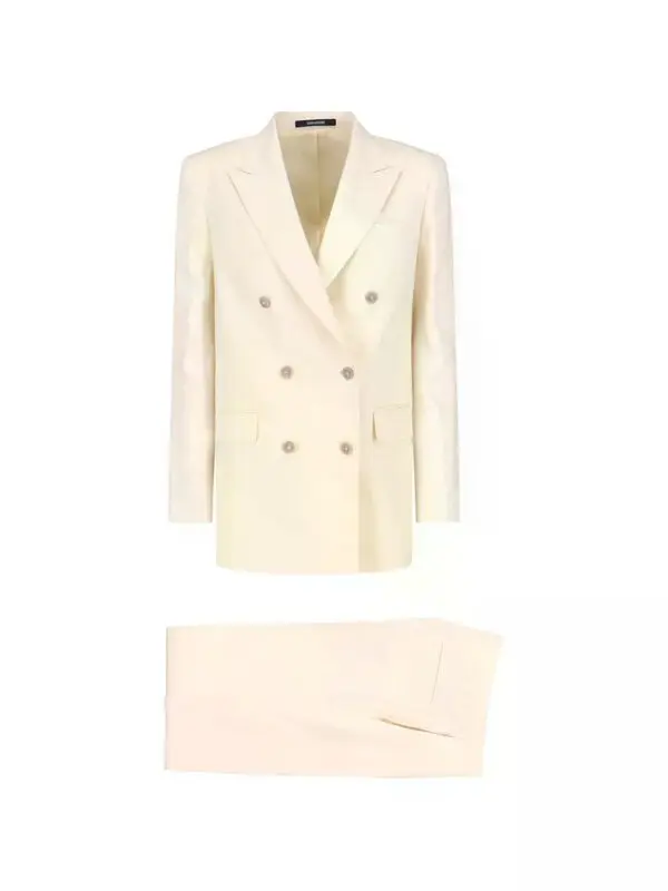 Tagliatore Jasmine Double-breasted Suit - Neutrals