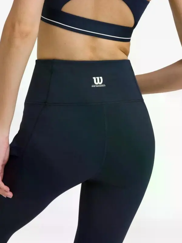 Wilson Logo Print Patch Pocket Leggings