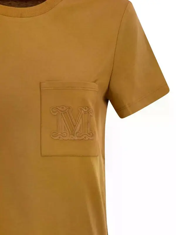 Max Mara Papaia Chest-pocket T-shirt - Neutrals