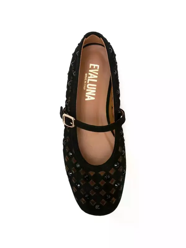 EVALUNA Cut-out Flat Pumps