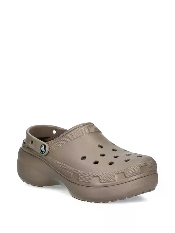 CROCS Platform Clogs