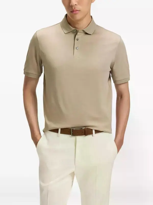 BOSS Short-sleeve Cotton Polo Shirt