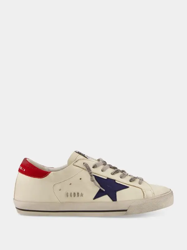 GOLDEN GOOSE Super-star Nappa Leather Sneakers - White