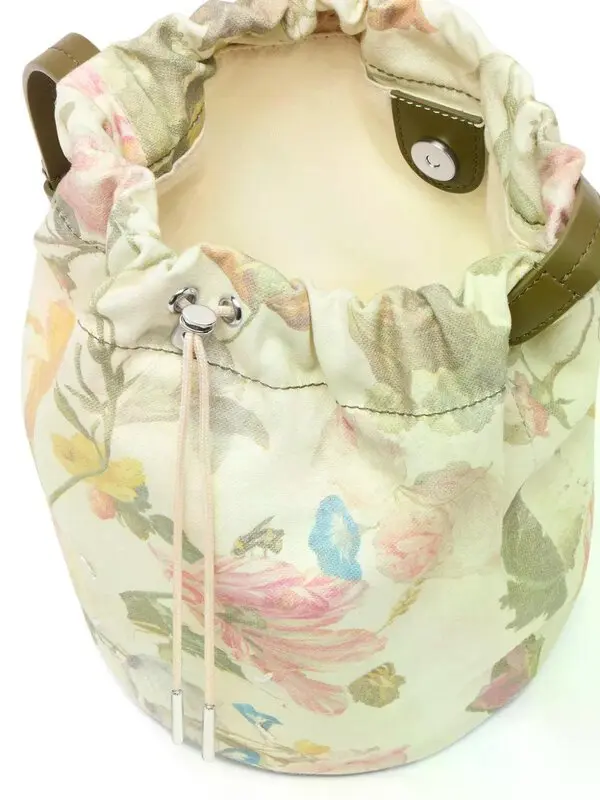 MAISON MARGIELA Floral Drawstring Messenger Bag