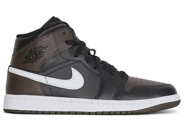 JORDAN 1 Mid Sneakers - Baroque Brown/black/white