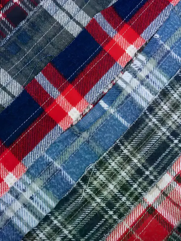 Needles Ribbon Flannel Shirt