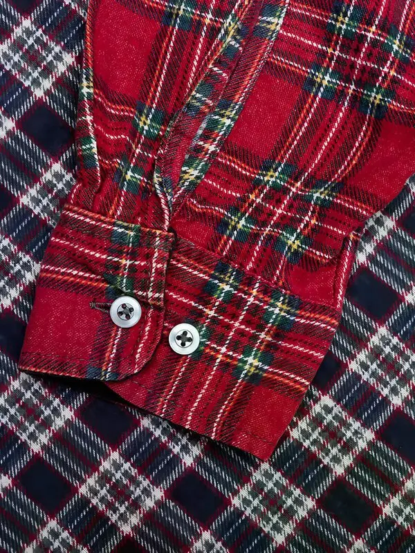 Needles Ribbon Flannel Shirt
