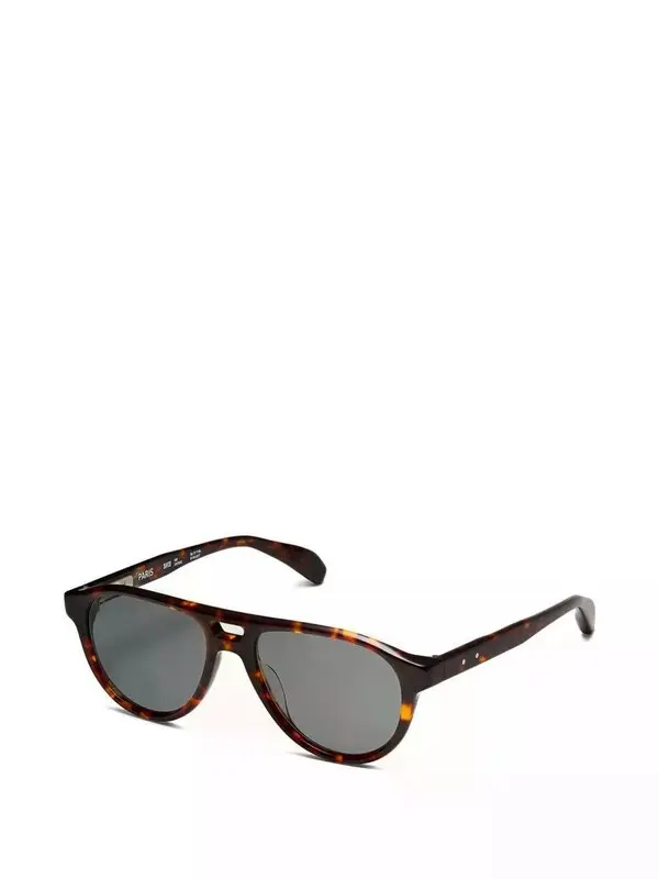PETER AND MAY Yan Pilot-frame Sunglasses