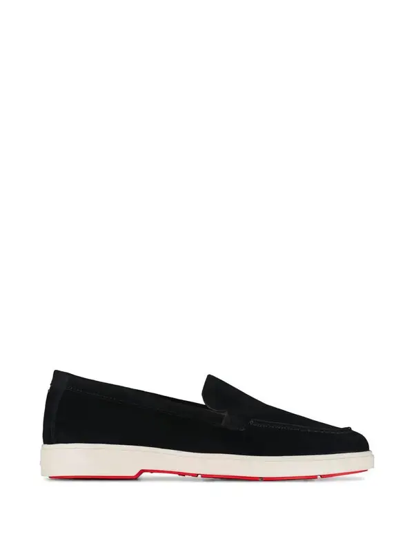 Santoni Suede Loafers