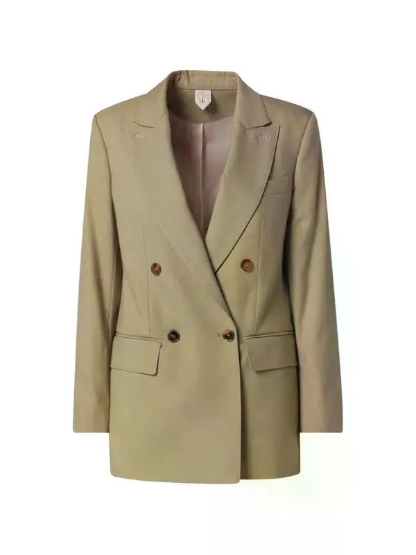 Max Mara Double-breasted Jacket - Neutrals