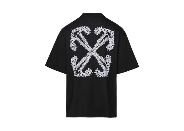 Off-White Tattoo Arrow Skate T-shirt - Black