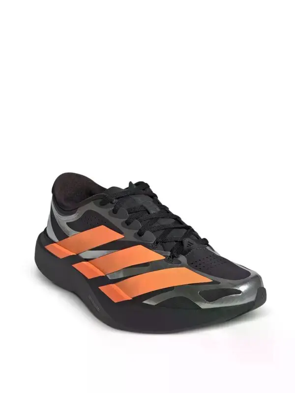 Adidas Adizero Evo Striped Metallic Sneakers - Black