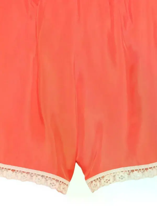 FORTE_FORTE Lace Trimmed Shorts