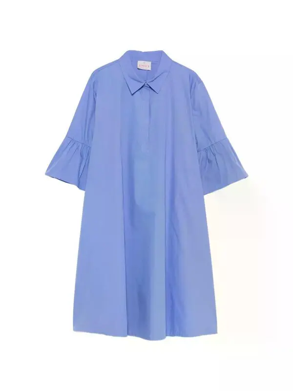 EMME Flared-sleeve Mini Dress