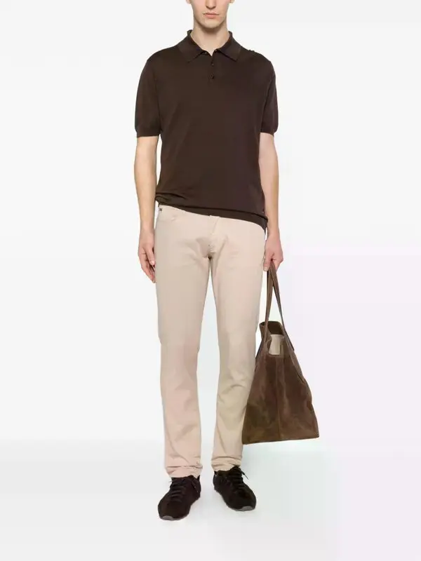 ZANONE Buttoned Polo Shirt