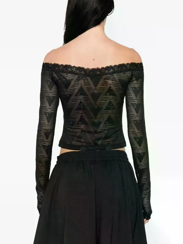 Adidas Lace-trim Top