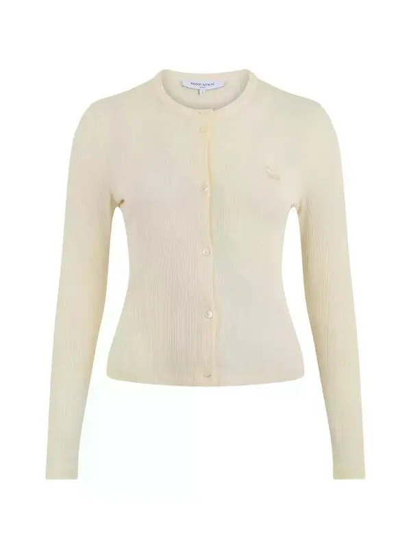 Maison Kitsuné Buttoned Cardigan - Neutrals