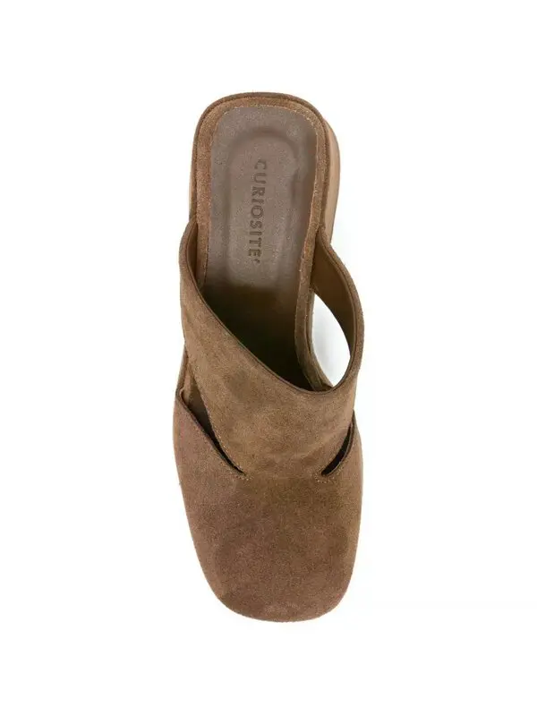 CURIOSITÈ Cut-out Detail Mules