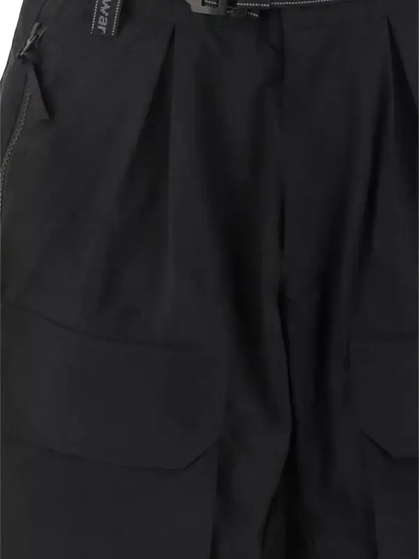 AND WANDER Pleated Bermuda Shorts