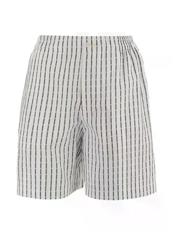 Jacquemus Jacquard Boxer Shorts - White