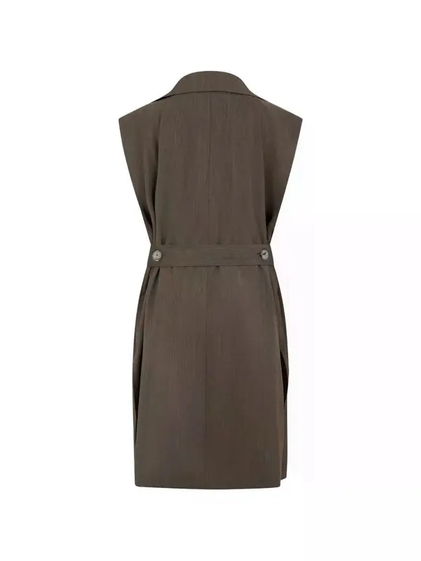 Emporio Armani Belted Wrap Coat