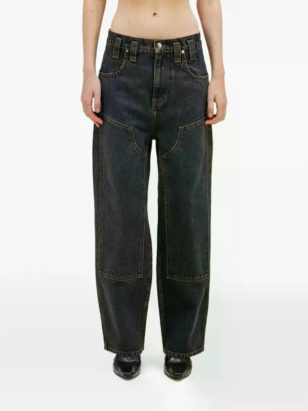 Eckhaus Latta Contrast-stitching Jeans